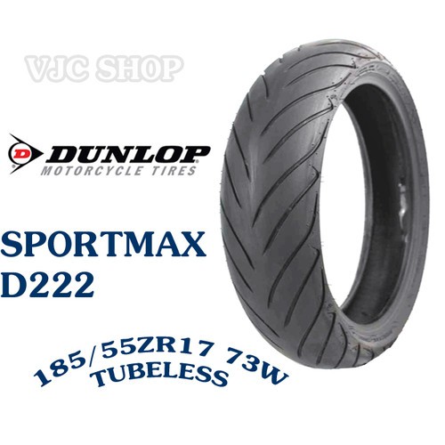 Lốp vỏ xe máy Dunlop Sportmax D222 size 180-55 ZR17 73W | Shopee Việt Nam