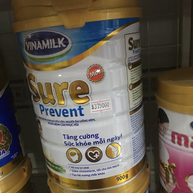 Sữa bột Vinamilk Sure Prevent 900g | Shopee Việt Nam