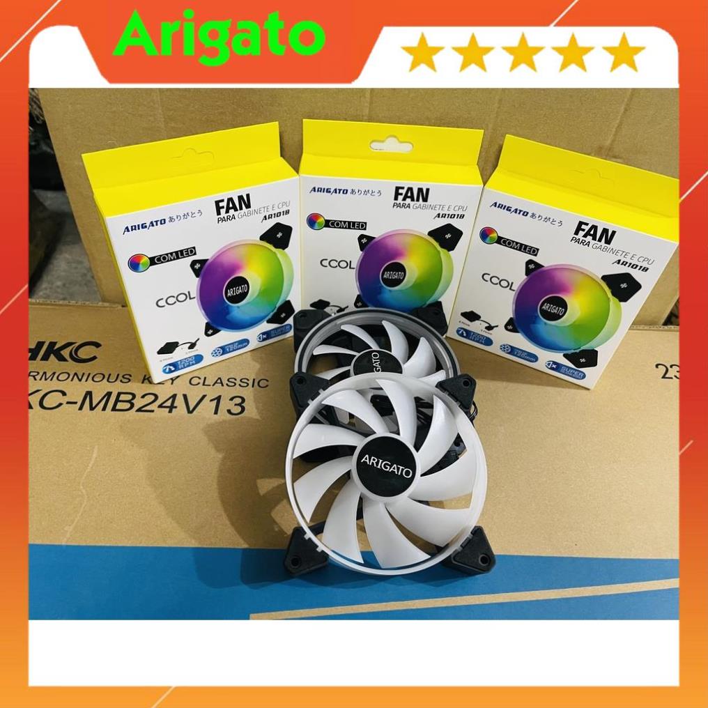Quạt Tản Nhiệt Fan Case 12cm LED Ar101 - Ar101B - Combo 3 fan Ar101 [HN]ARIGATOVN GT | Shopee ...