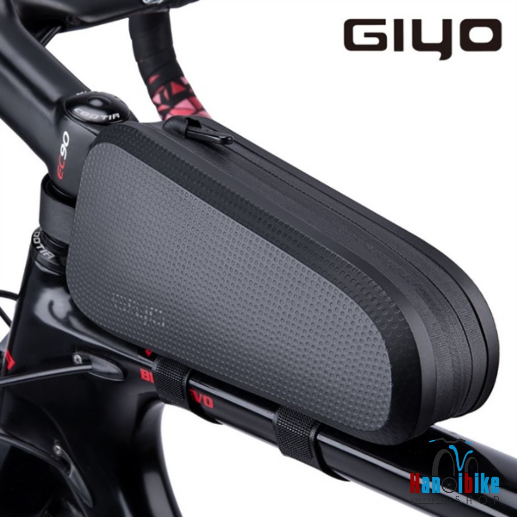 Túi khung xe đạp Giyo để trên khung khóa dọc chống nước | Shopee Việt Nam