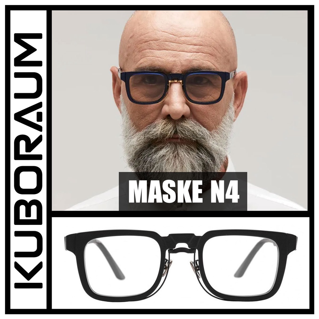 Kính râm thời trang Kuboraum Maske N4 mắt vuông đẹp nam nữ cao cấp chống chói chống tia UV 2022 ...