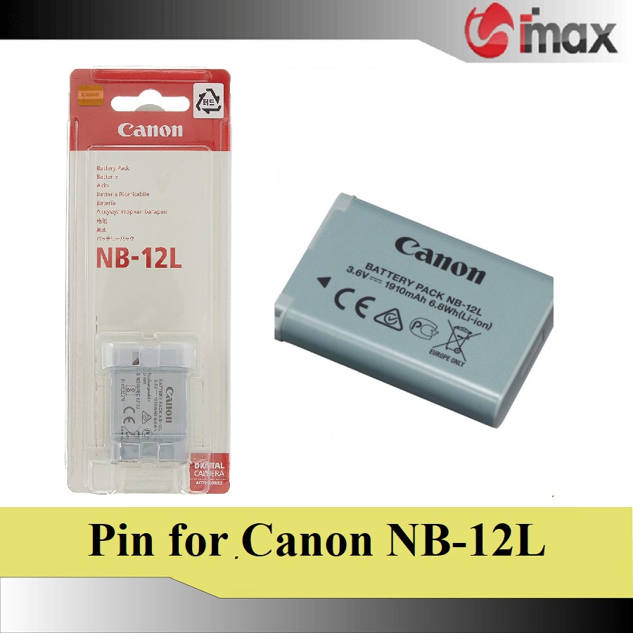 Pin máy ảnh Canon NB-12L - Hàng nhập khẩu | Shopee Việt Nam