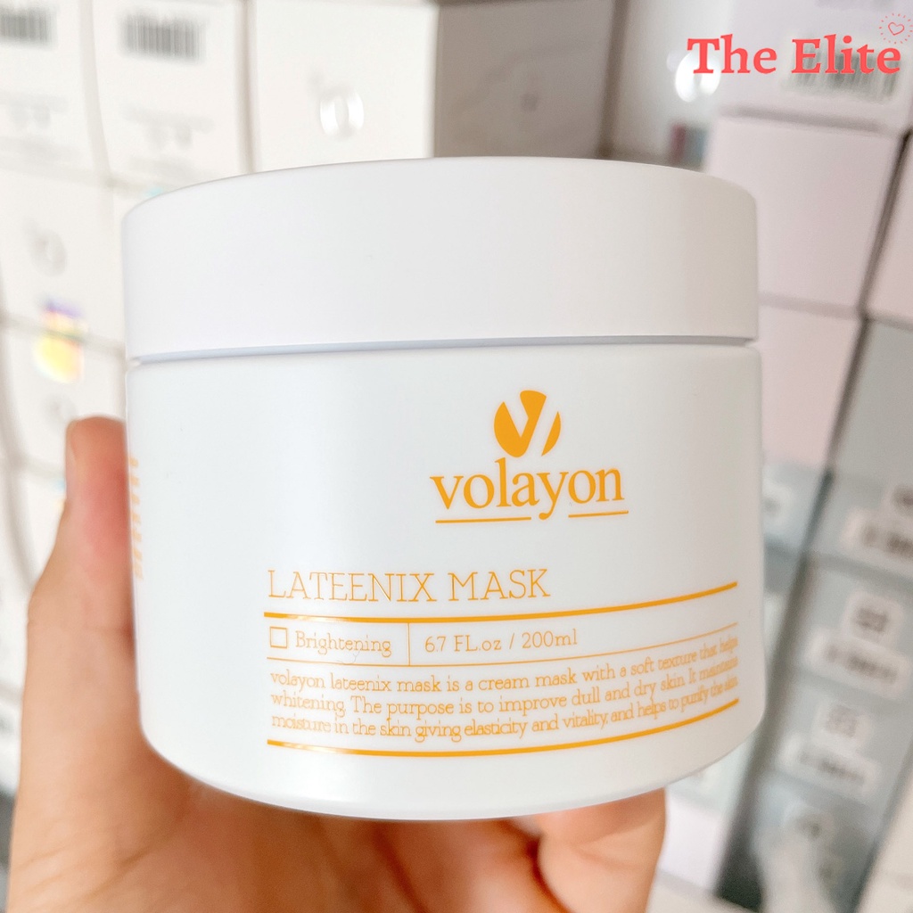 Mặt nạ siêu ủ trắng LATEENIX MASK VOLAYON 200 ml | Shopee Việt Nam