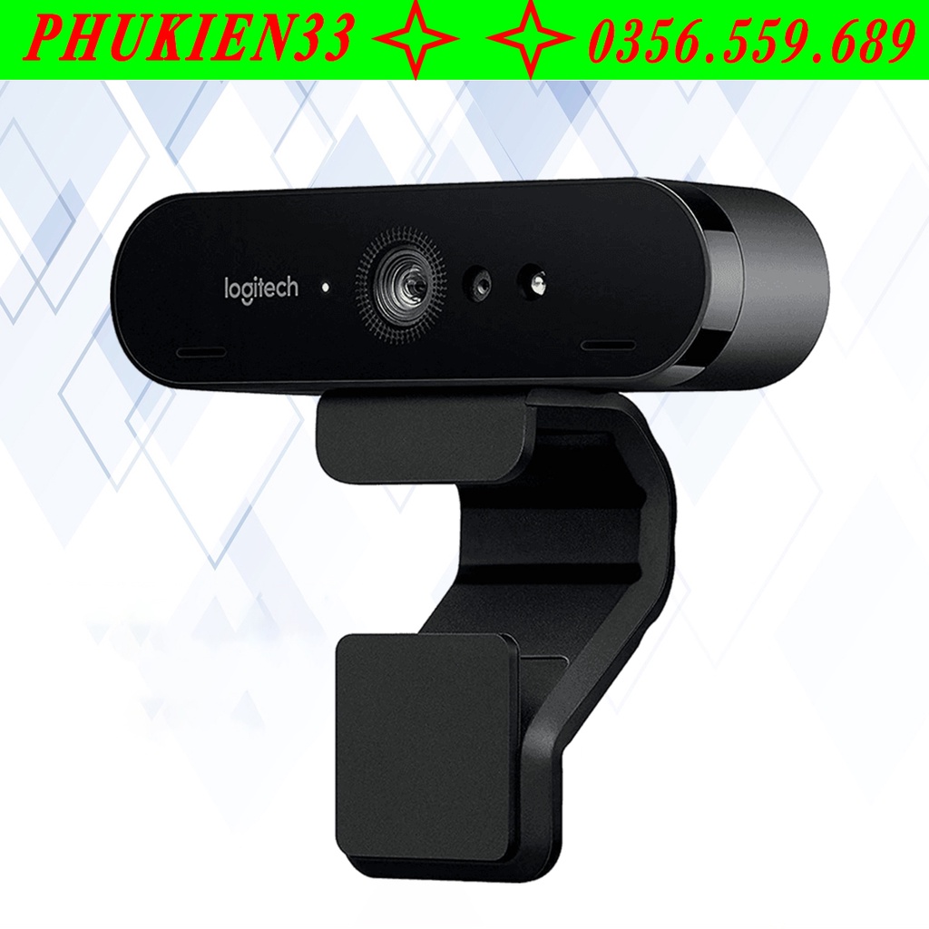 Webcam Logitech Brio 4K Pro Ultra HD Hàng Chính Hãng | Shopee Việt Nam