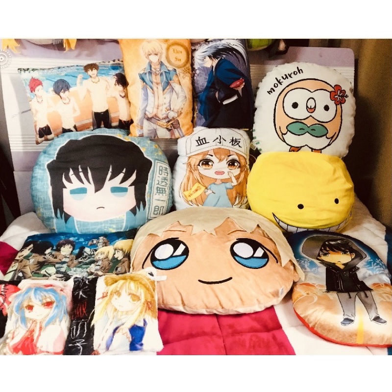 [Có sẵn] gối anime attact on titan, love live,osomatsu-san,one piece ...