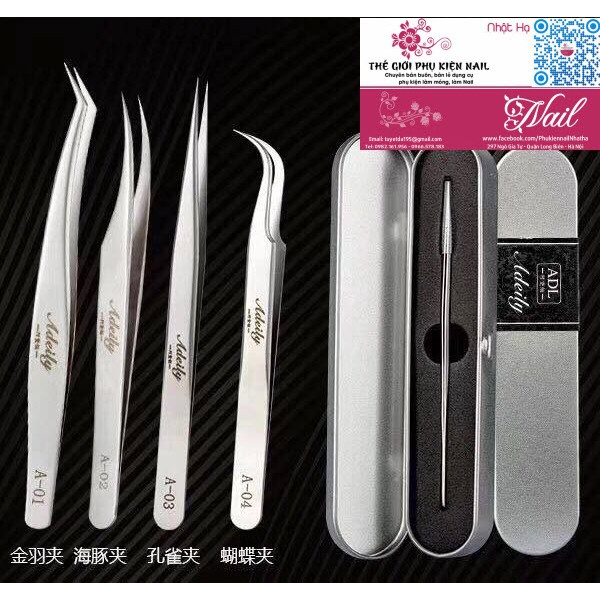 Nhíp Nối Tách Mi Adeily (ADL) - Chất Liệu thép cực chuẩn đầu nhíp gắp ...