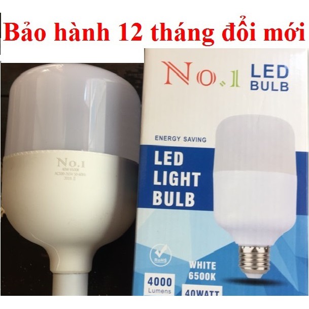 Bóng đèn bulb No.1 siêu sáng 5w,10w,20w,30w,40w,50w giao từ 10 sản phẩm ...