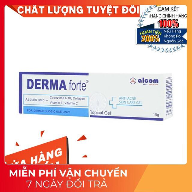 [HÀNG NHẬP KHẨU] DERMA FORTE 15g - Gel Ngừa Mụn, Giảm Thâm, Liền Sẹo, Giảm Mụn Trứng Cá, Mụn Ẩn ...