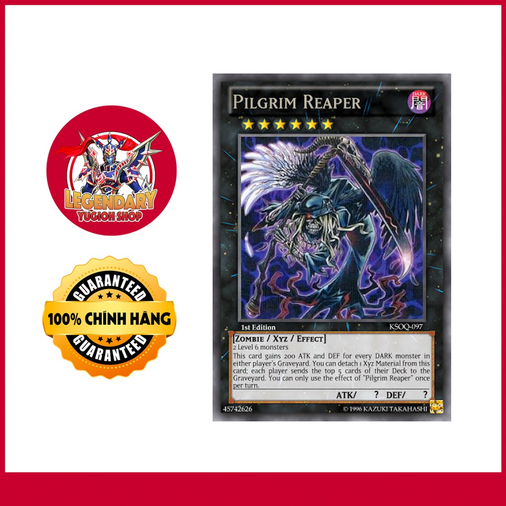 [Thẻ Bài Yugioh Chính Hãng] Pilgrim Reaper | Shopee Việt Nam