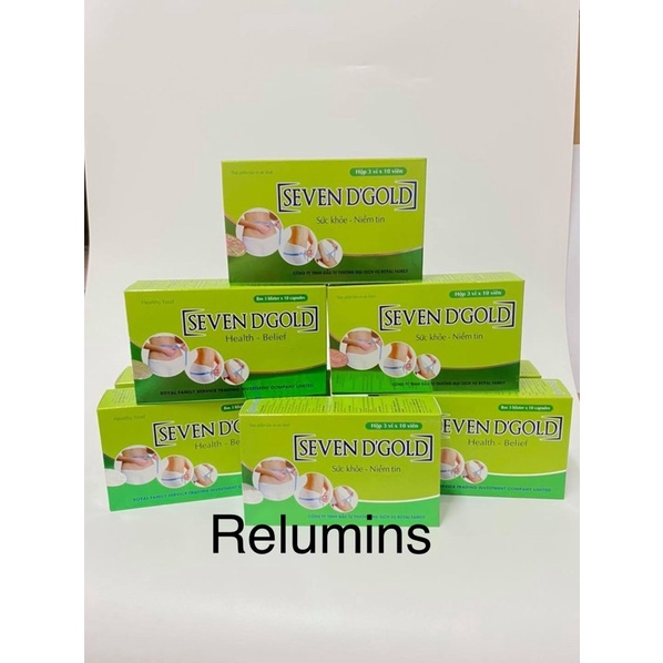GIẢM CÂN NHANH SEVEN DAYS GOLD CHÍNH HÃNG | Shopee Việt Nam