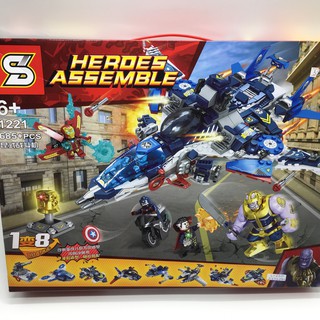 Lắp ráp xếp hình Lego Heroes Assemble 1221 (ảnh thật) | Shopee Việt Nam