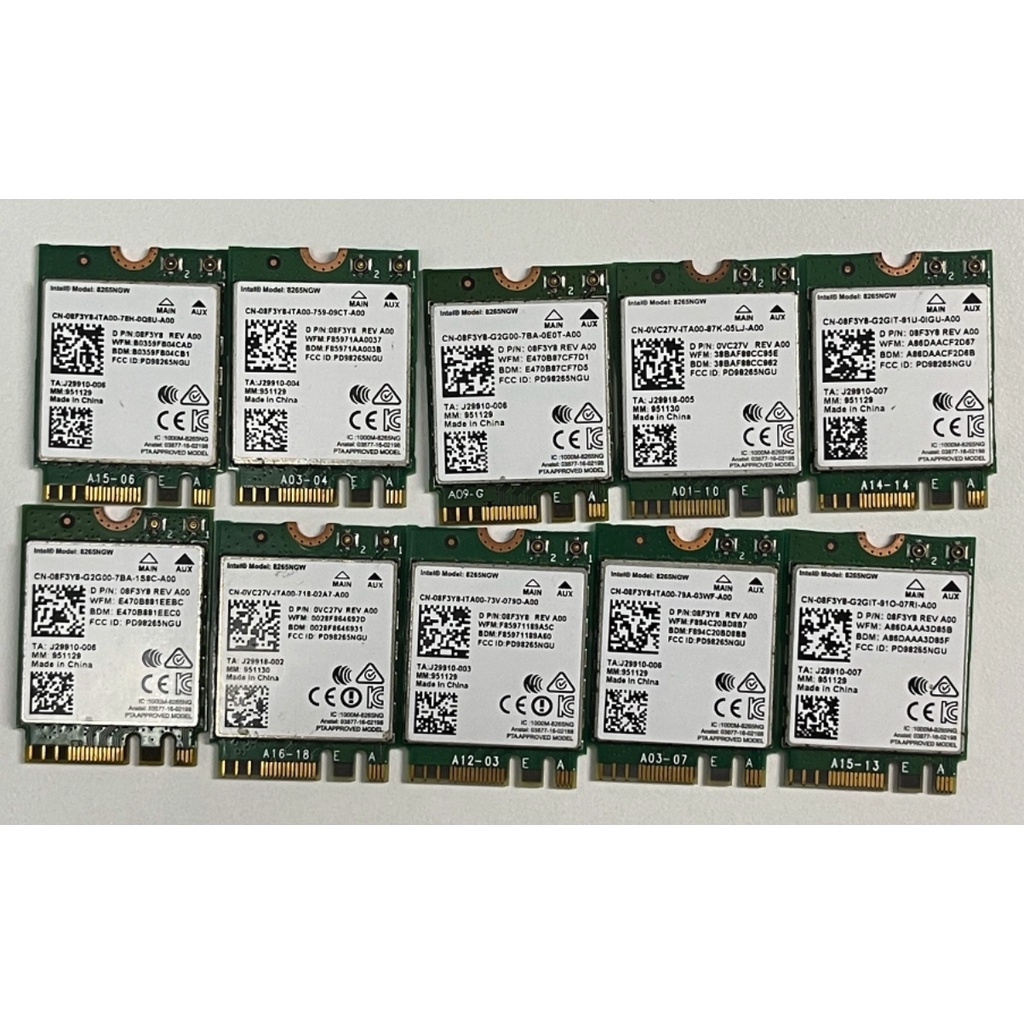 Card WIFI Intel AC3165 7260 7265 8260 8265 | Shopee Việt Nam