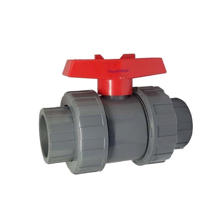 Van bi nhựa hai đầu rắc co NHẬP KHẨU D21 D27 D34 D42 D48 | Shopee Việt Nam