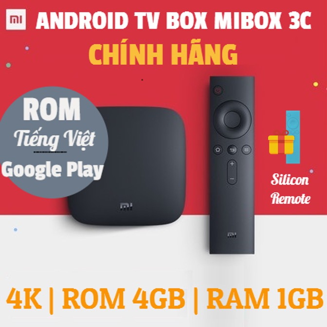 [HỘP TRẮNG] ANDROID TV BOX XIAOMI MIBOX 3C 64BIT - ANDROID TV BOX ...