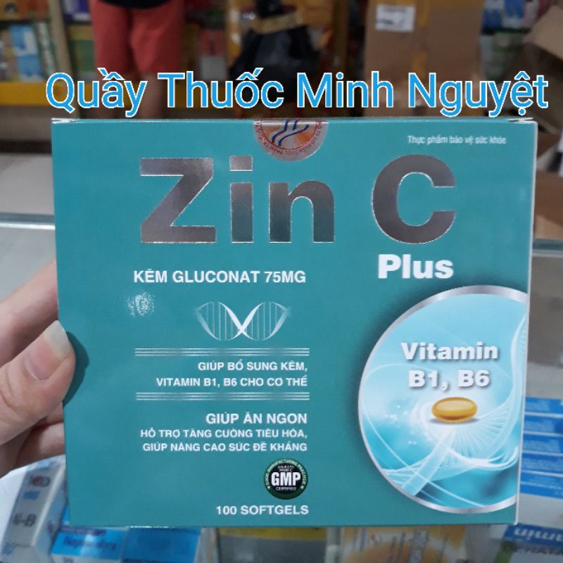 ZinC Plus hộp 100 viên | Shopee Việt Nam