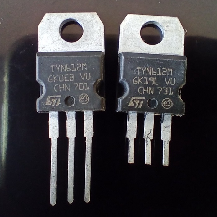THYRISTOR TYN612 TYN612M TYN612T 600V 12A tháo máy hãng ST | Shopee Việt Nam