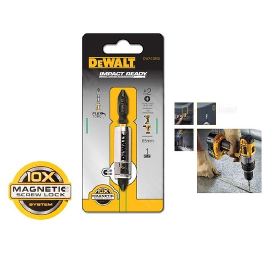 Mũi vít từ tính Dewalt DWA13MS 65mm 10x Chính hãng | Shopee Việt Nam