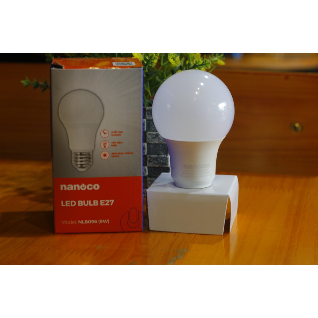 Bóng Đèn LED NANOCO Bulb E27 Công Suất 9W - Ánh Sáng Trắng. SP Chính ...