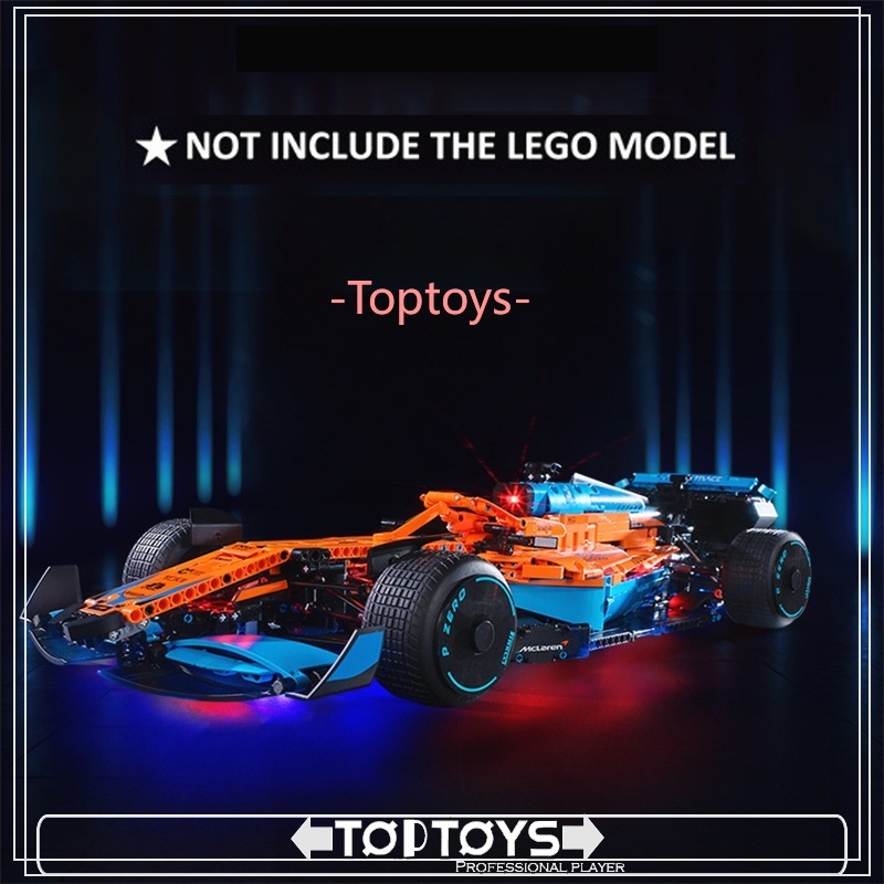 [toptoys] Khối Đèn led moc 42141 mclaren f1 Lắp Ráp Xe Đua Công Thức ...