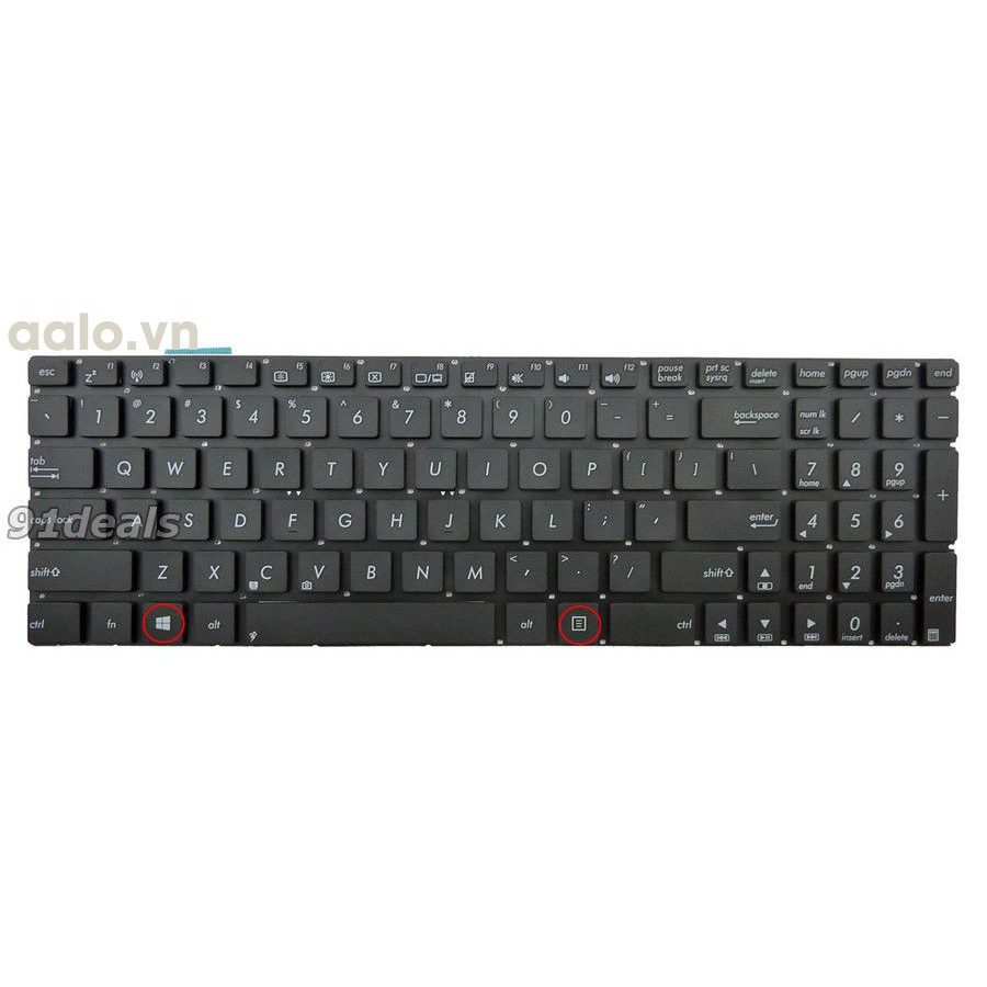 Bàn phím Laptop Asus N550 - Keyboard Asus | Shopee Việt Nam