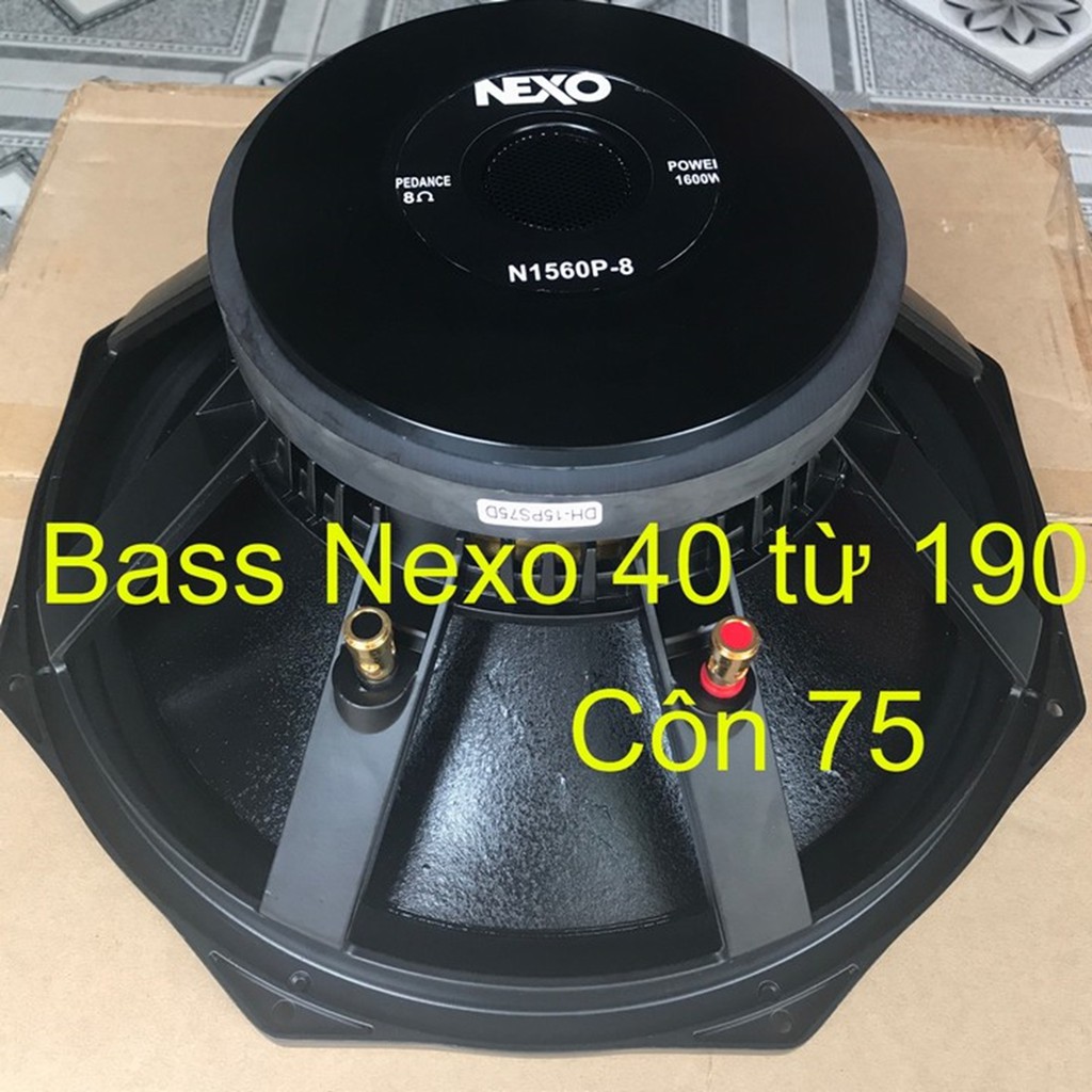 Loa Bass 40 cm Nexo Từ 190 Coil 75 Hàng Nhập , Giá 1 Cái | Shopee Việt Nam