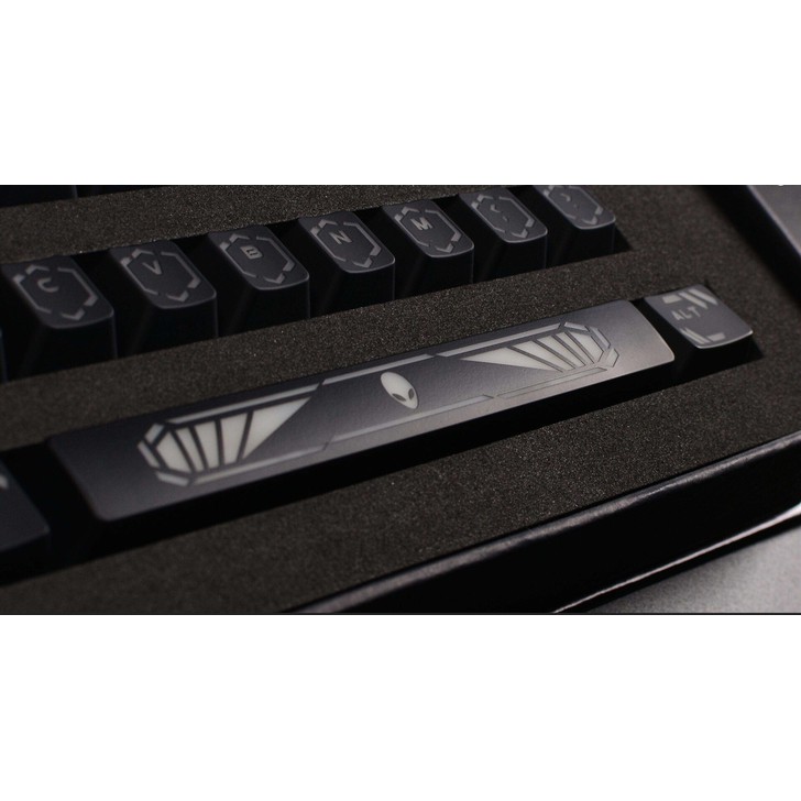 Set keycap Alienware xuyên led cực chất lắp cho bàn phím cơ ansi layout ...