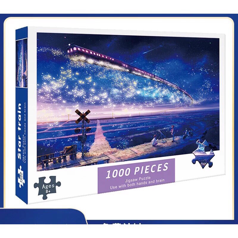 Bộ Tranh Ghép Xếp Hình 1000 Pcs Jigsaw Puzzle (Tranh ghép 70*50cm) Bản ...