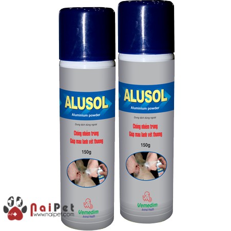 Alusol Dung Dịch Phun Xịt Chống Nhiễm Trùng Mau Lành Vết Thương 150g ...