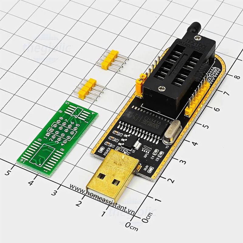 Mạch Nạp Rom Flash Bios Eeprom USB CH341A (Hỗ trợ Router Wifi, máy tính PC) | Shopee Việt Nam