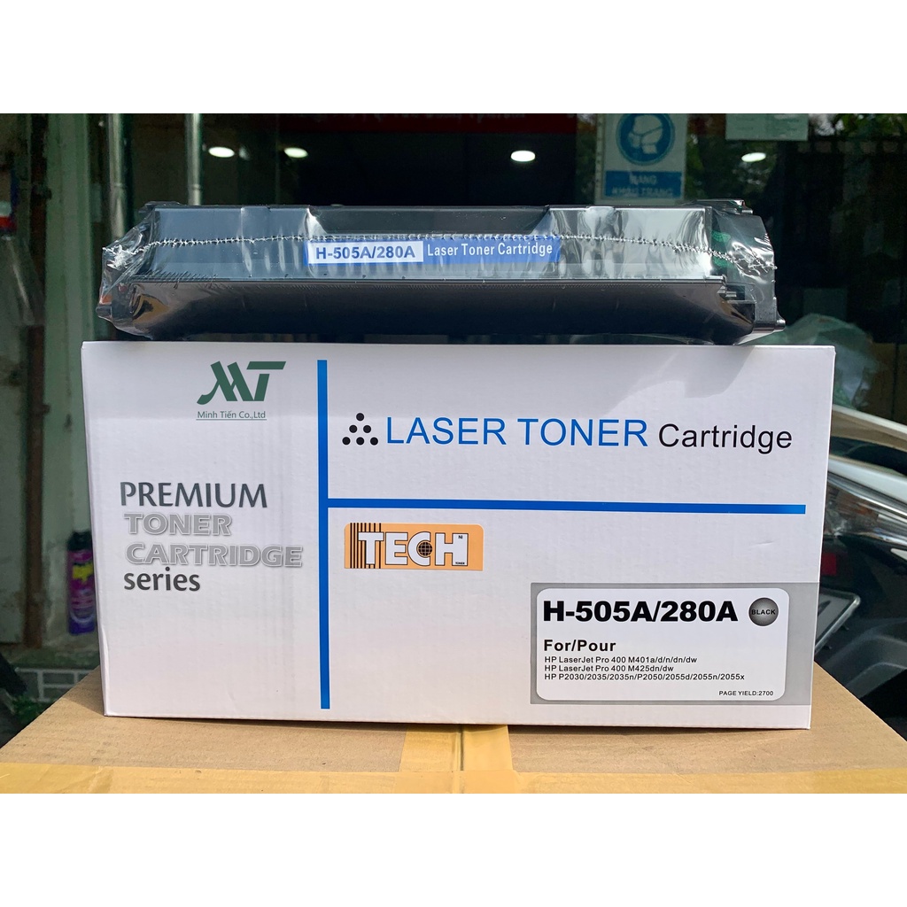 Hộp Mực In Laser 05A / 80A dùng cho máy in Ca.non 319/ 6300/ 251dw 400MFP/401DN/P2035N/P2055 ...