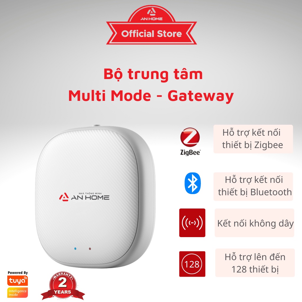 Bộ điều khiển trung tâm Anhome - điều khiển các thiết bị Zigbee và Wifi ...
