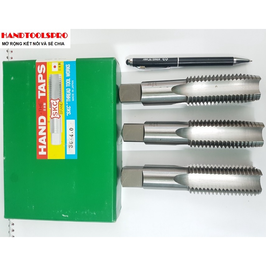Mũi Taro tay 3 cây hệ mét NHẬT BẢN SKC từ M22====> M36x4.0mm | Shopee Việt Nam