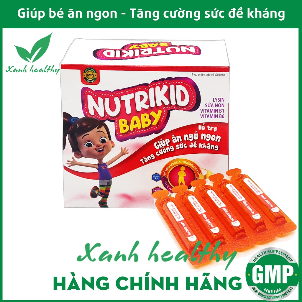 Nutrikid Baby Tăng Sức Đề Kháng Cho Bé - Tăng cường hệ miễn dịch- Dạng ...