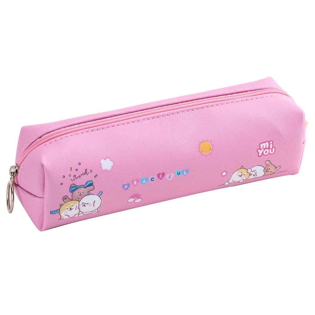 Hộp Bút Túi Đựng Bút Học Sinh Vải Canvas Họa Tiết Dễ Thương Deli - Bóp ...