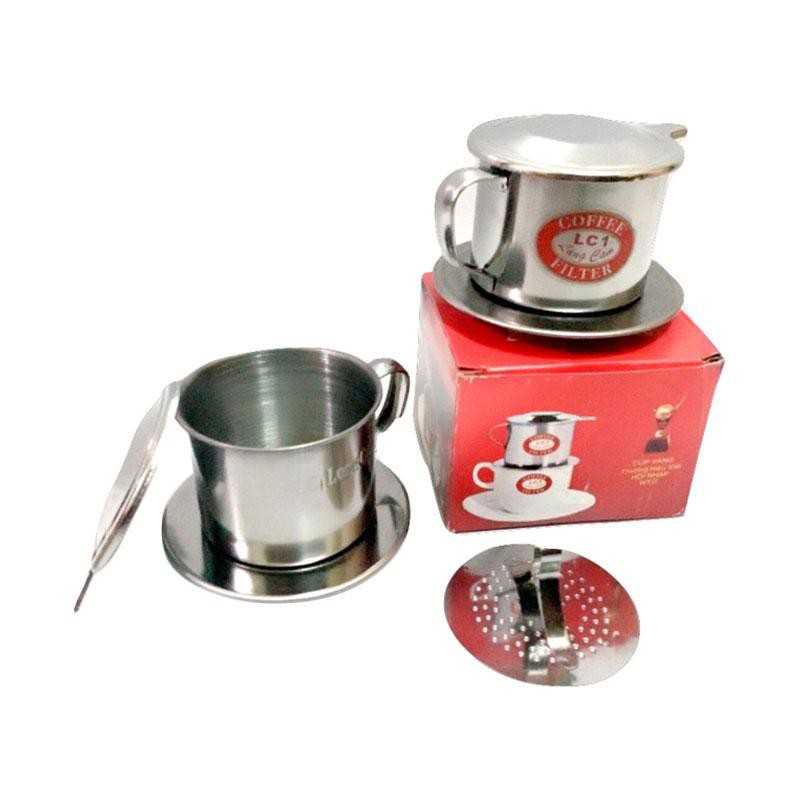 GIÁ SỈ TẠI XƯỞNG Phin pha cà phê inox Coffee Finter cafe vỏ đỏ đẹp sáng bóng (Số 6-7-8) | Shopee ...