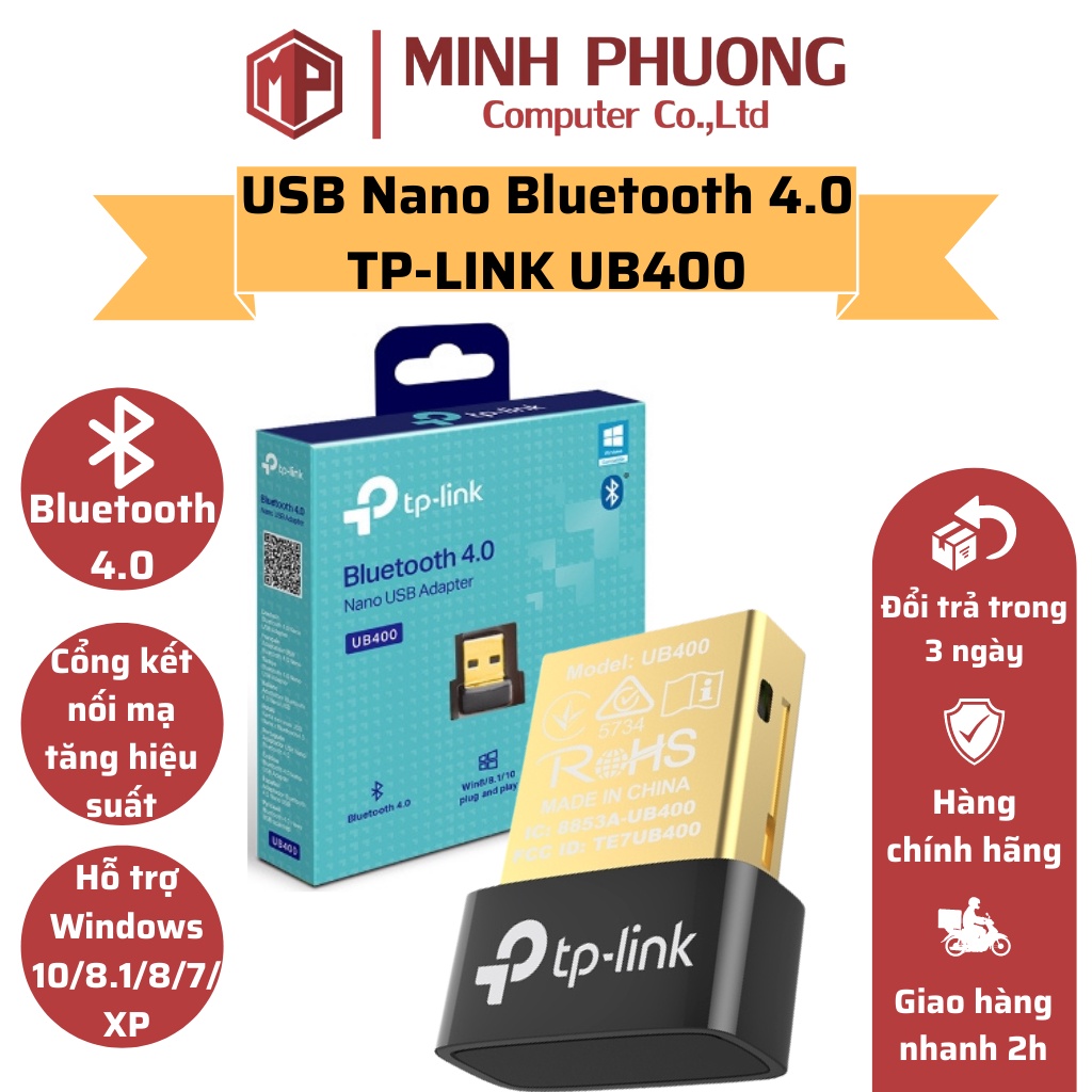 Bộ Chuyển Đổi USB Nano Bluetooth 5.0 TP-LINK UB500 | Shopee Việt Nam