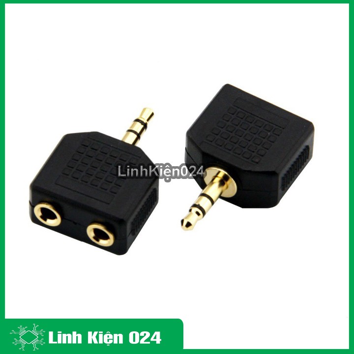 Jack Chia Audio 3.5mm 2 Cổng Ra | Shopee Việt Nam