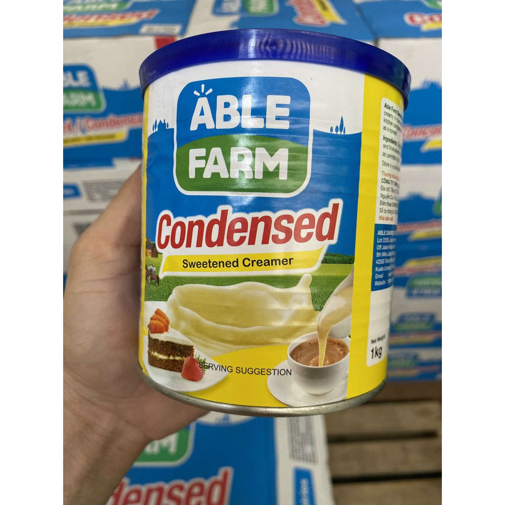 Sữa đặc ABLE FARM có đường 1Kg | Shopee Việt Nam