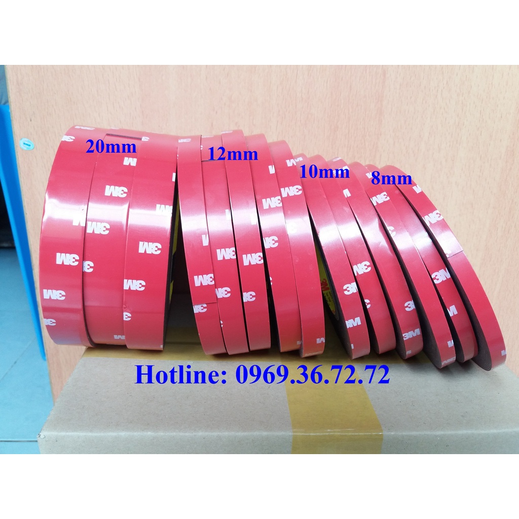 Băng keo 2 mặt 3M 4229P dài 10M- màu xám | Shopee Việt Nam