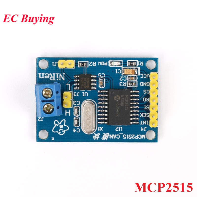 Bảng Mạch Điều Khiển MCP2515 CAN Bus TJA1050 SPI Giao Diện Điều Khiển Giao Diện Cánh Tay MCU ARM ...