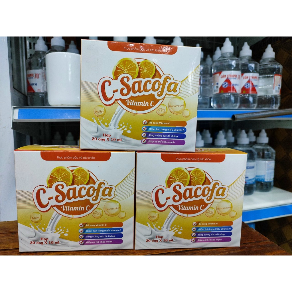 C-Sacofa hỗ trợ tăng cường sức đề kháng giúp cơ thể khoẻ mạnh | Shopee ...