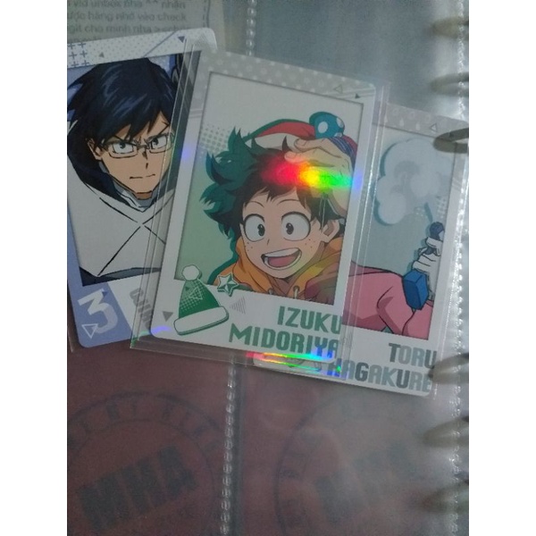 Card metal, snapmide my hero academia - mha | Shopee Việt Nam