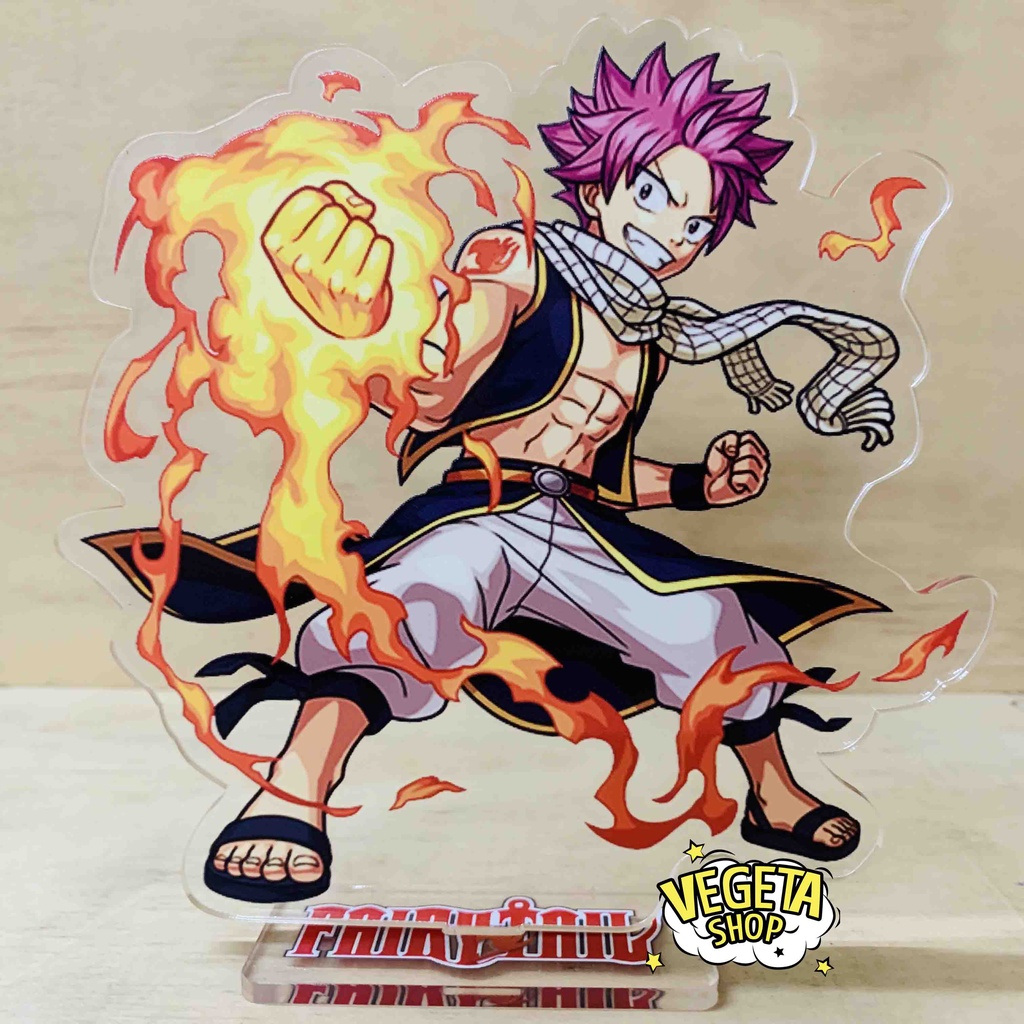 Mô Hình Tượng Standee Acrylic Mica 2 mặt - Fairy Tail - Natsu Happy ...