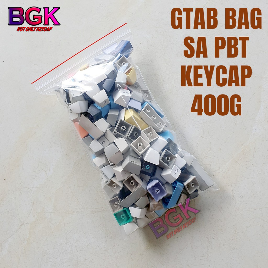 Grab BAG KEYCAP SA PBT 400G ( Túi keycap ngẫu nhiên chuẩn SA PBT ...