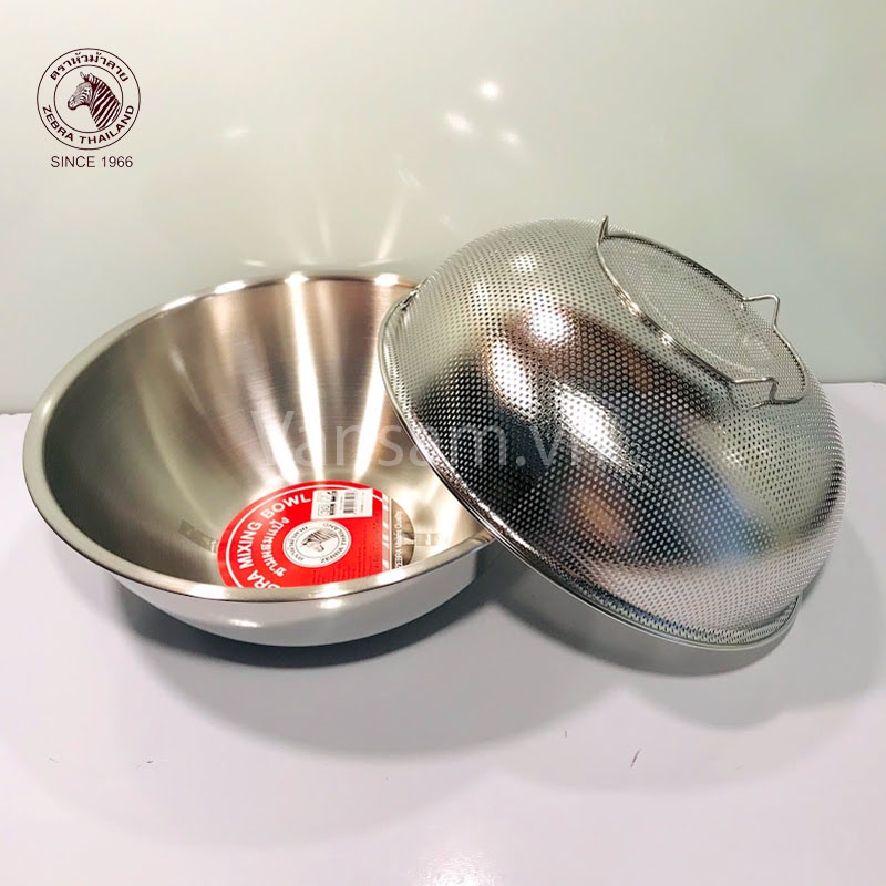 Bộ thau rổ 30cm inox 304 cao cấp - Thái Lan - Việt Nam | Shopee Việt Nam