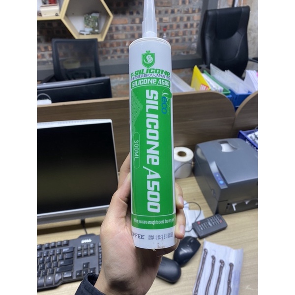 Keo Silicon A500 plus(a500+) dùng cho nhôm kính các màu đen, trắng ...