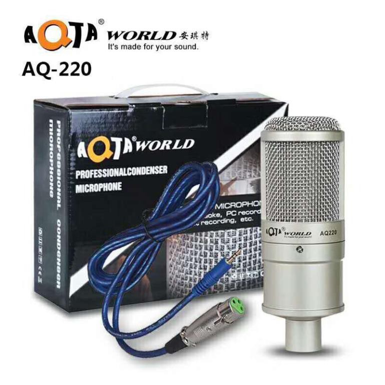 Mic thu âm Aqta AQ-220 | Shopee Việt Nam
