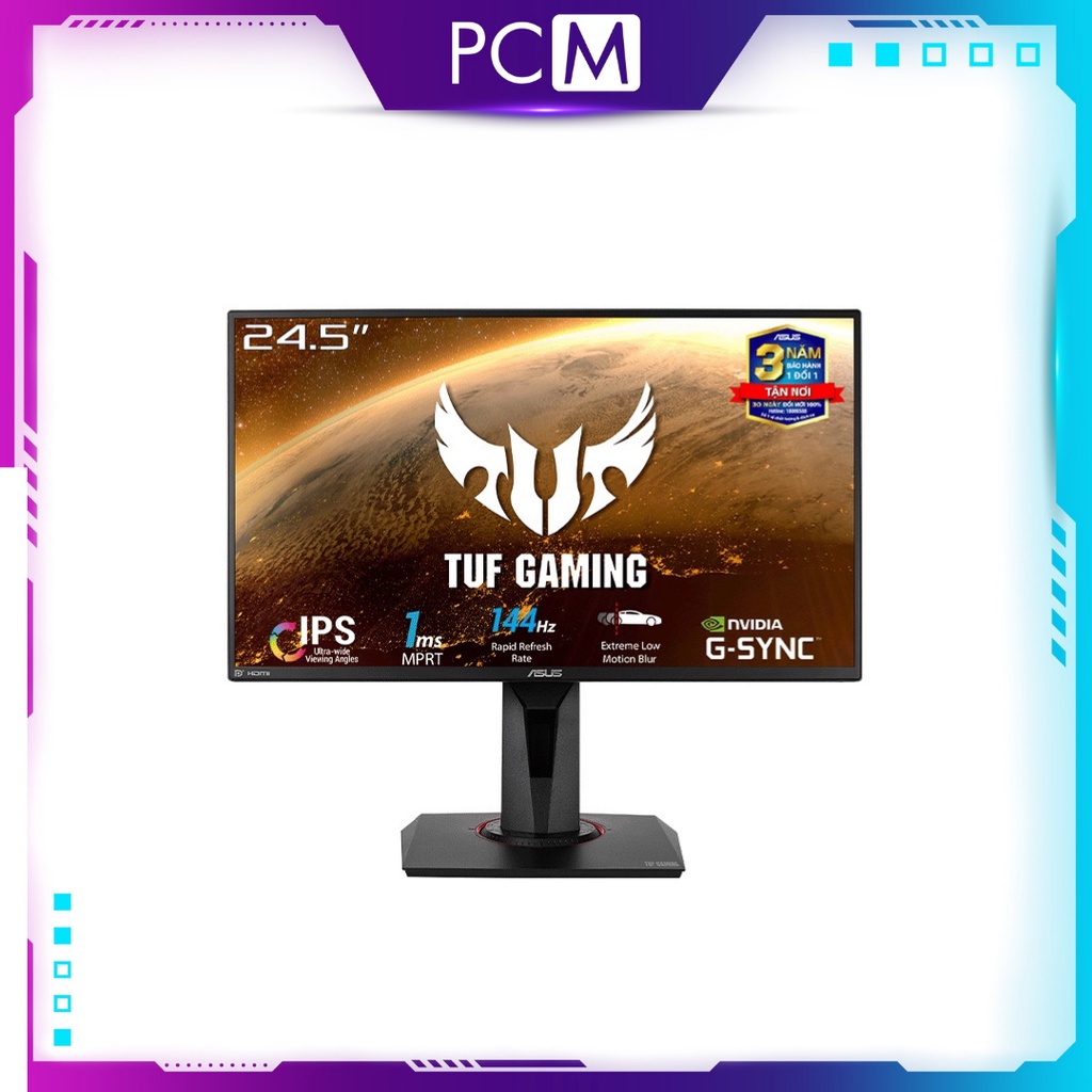 Màn Hình Asus VG259Q (24.5inch/FHD/IPS/144Hz/1ms/400nits/HDMI+DP+Audio ...
