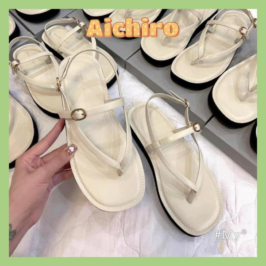 Dép quai hậu xỏ ngón nữ charles đế cao 3p nịnh chân phối đồ xinh xắn ...