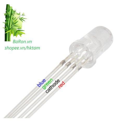 Bóng LED 3 Màu RGB 5mm (ANOT Chung) | Shopee Việt Nam